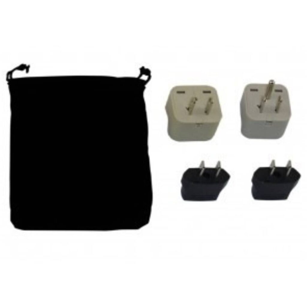 Canada Electric Plug Adapters Kit with Travel Carrying Pouch – CA ...