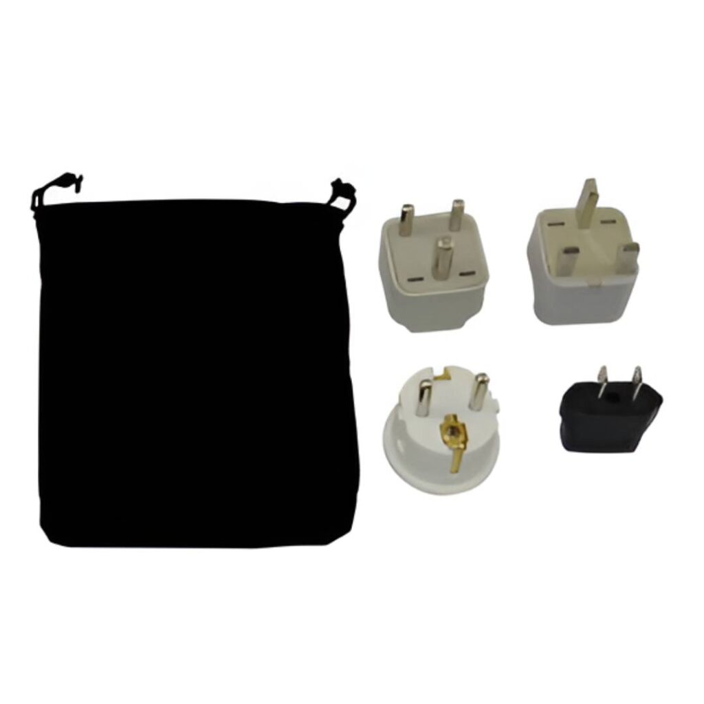 Madeira Power Plug Adapters Kit with Travel Carrying Pouch - 110220 Store